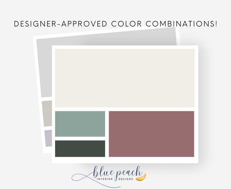 Matriarch Interior Design Color Palette With Hex Codes for - Etsy