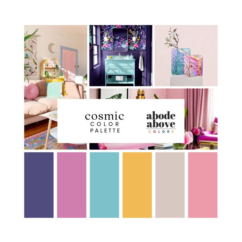 Cosmic - Home Color Palette | Sherwin Williams Whole House Color Scheme ...