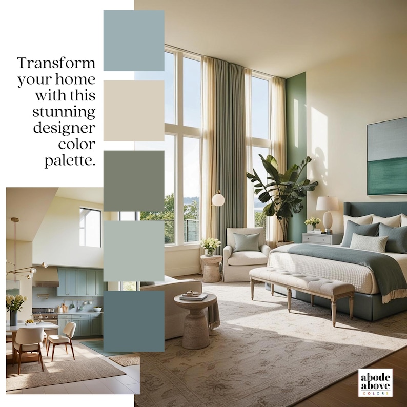 Pebble - Home Color Palette | Sherwin Williams Whole House Color Scheme ...