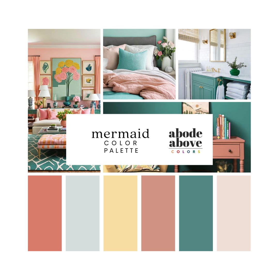 Mermaid - Home Color Palette | Sherwin Williams Whole House Color ...