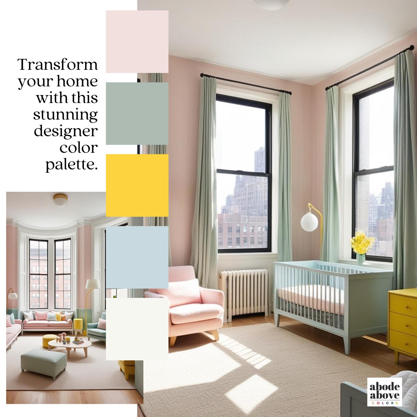 Playdate - Home Color Palette | Sherwin Williams Whole House Color ...