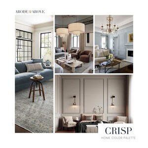 Crisp Sherwin-williams Minimalist Modern Paint Color Palette | Gray ...