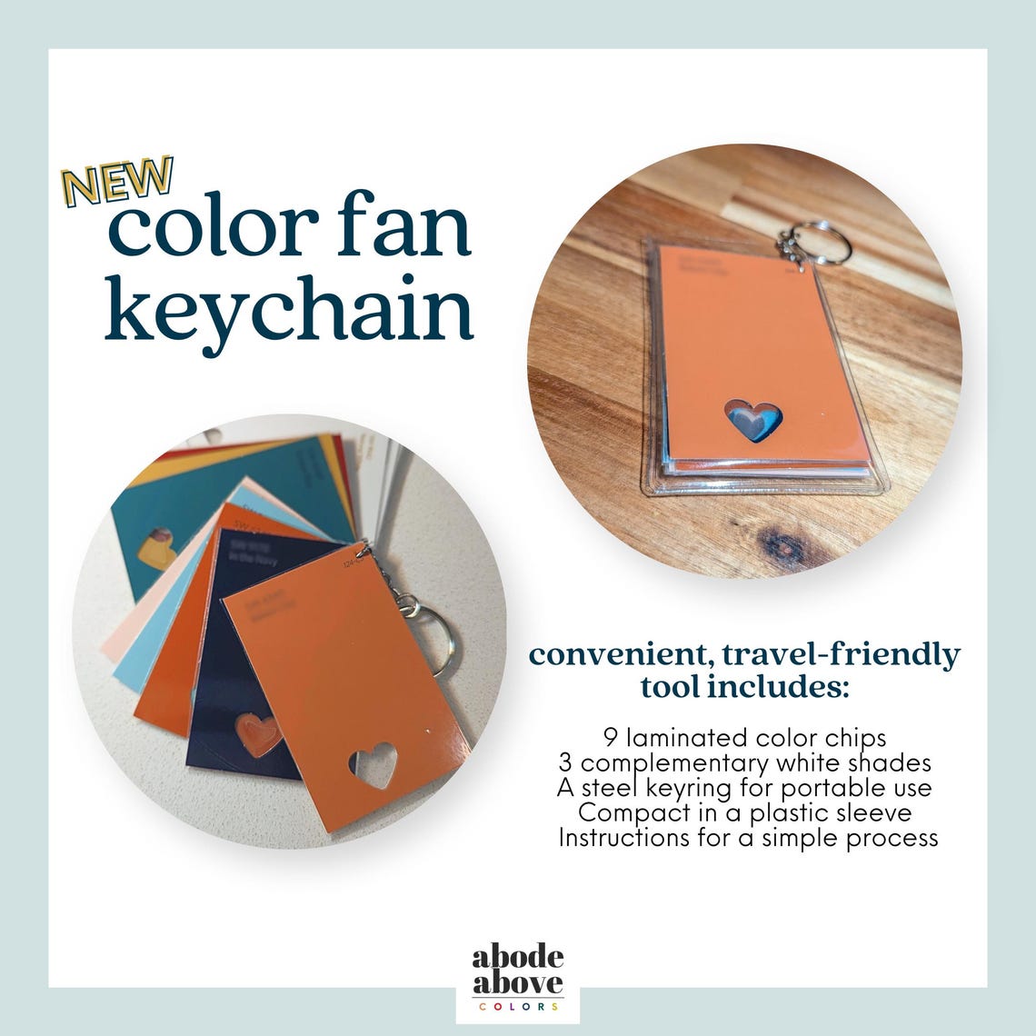 Terracotta Color Fan Keychain Sherwin Williams 2024 Whole House Color ...