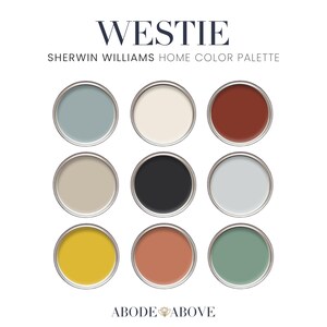 West Elm Inspired Home Color Palette | Modern Paint Scheme (PDF) - Etsy