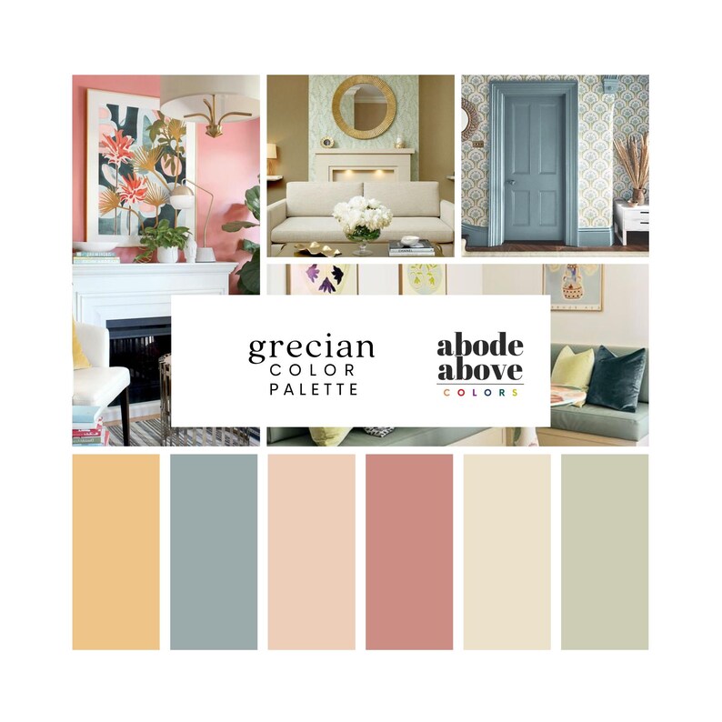 Grecian - Home Color Palette | Sherwin Williams Whole House Color ...