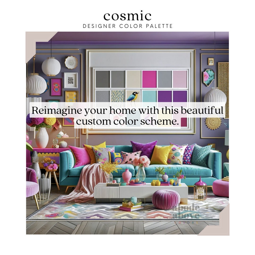 Cosmic Home Color Palette Sherwin Williams 2024 Whole House Color ...