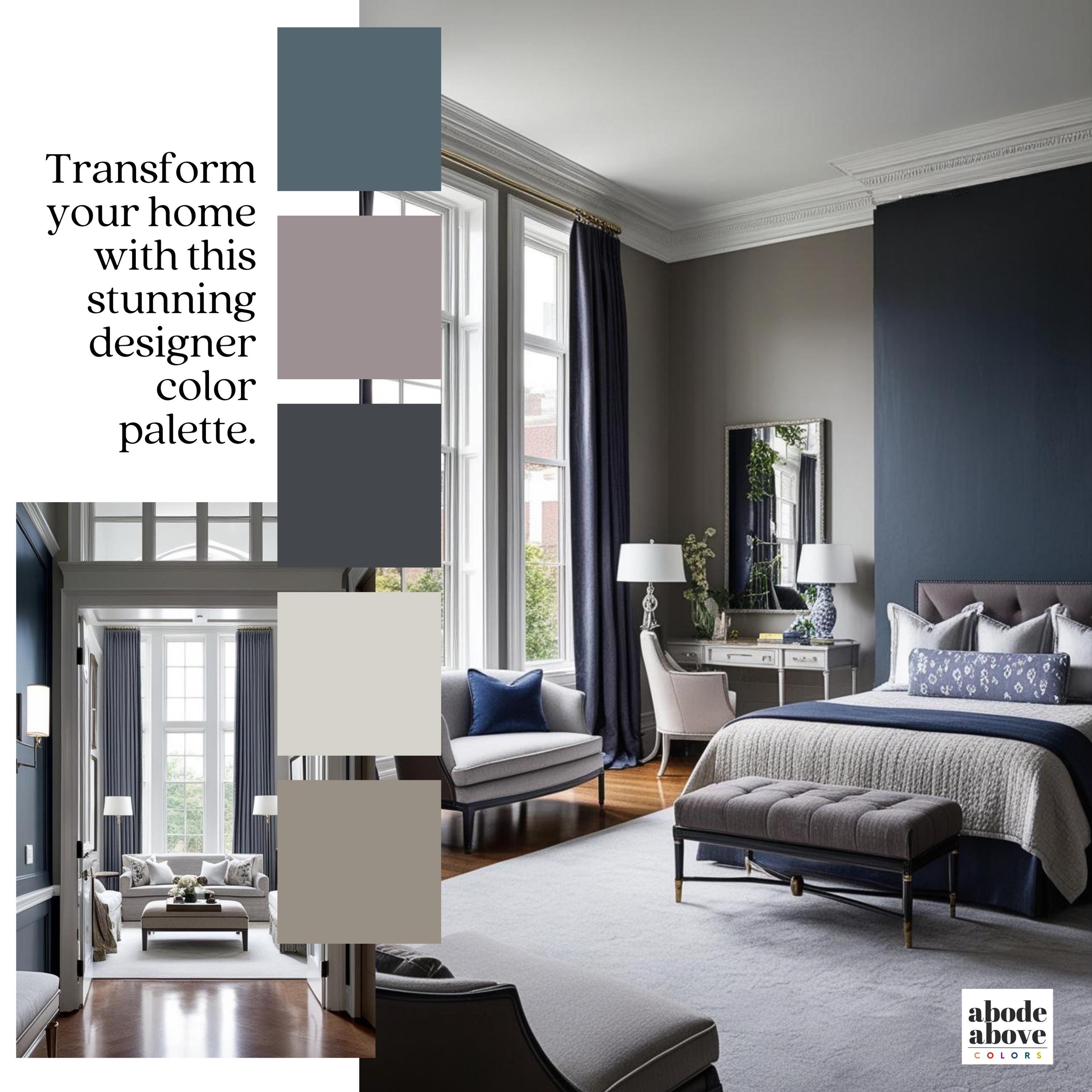Lo-fi Mood - Home Color Palette | Sherwin Williams Whole House Color ...