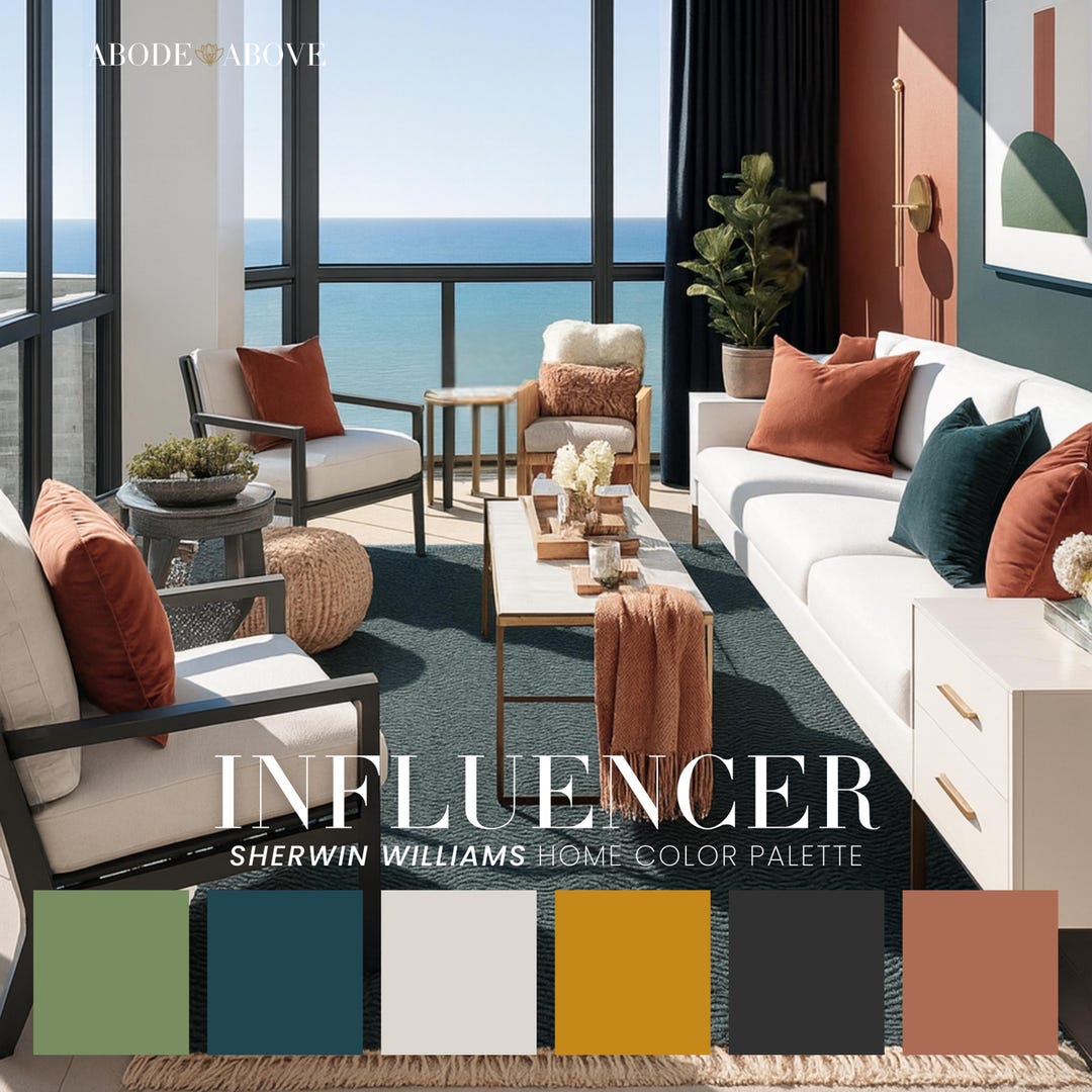 Influencer Modern Minimalist Color Palette | Sherwin Williams ...
