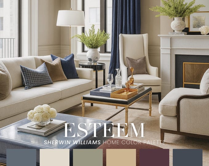 Sherwin Williams RAINWASHED Color Palette, Beach House Colors, Coastal ...