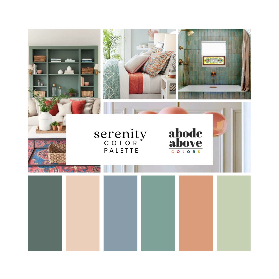 Serenity - Home Color Palette | Sherwin Williams Whole House Color ...