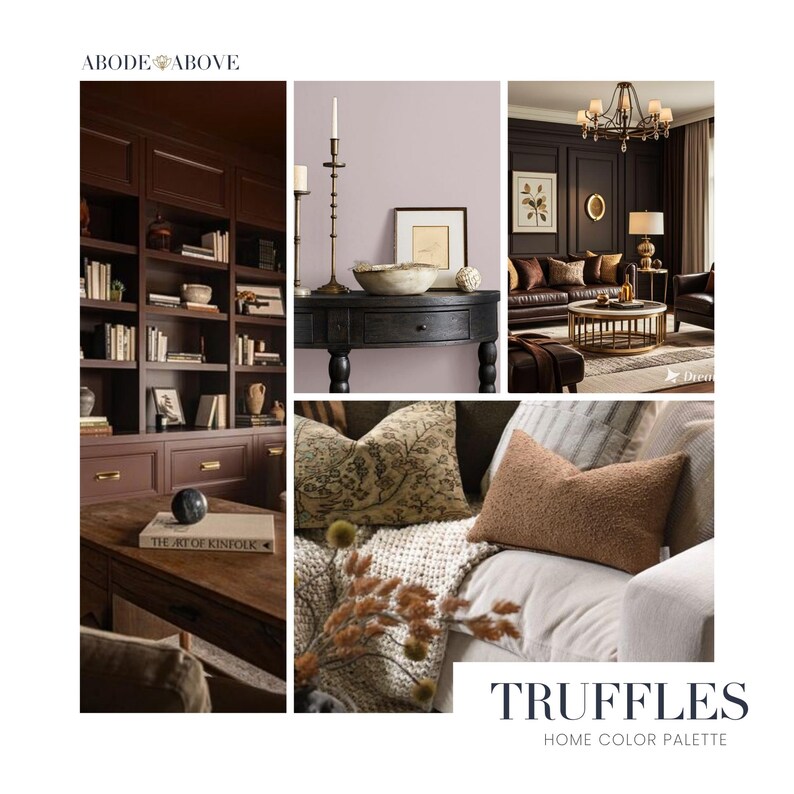 Truffles Color Palette | Modern Farmhouse Paint Scheme (PDF) - Etsy