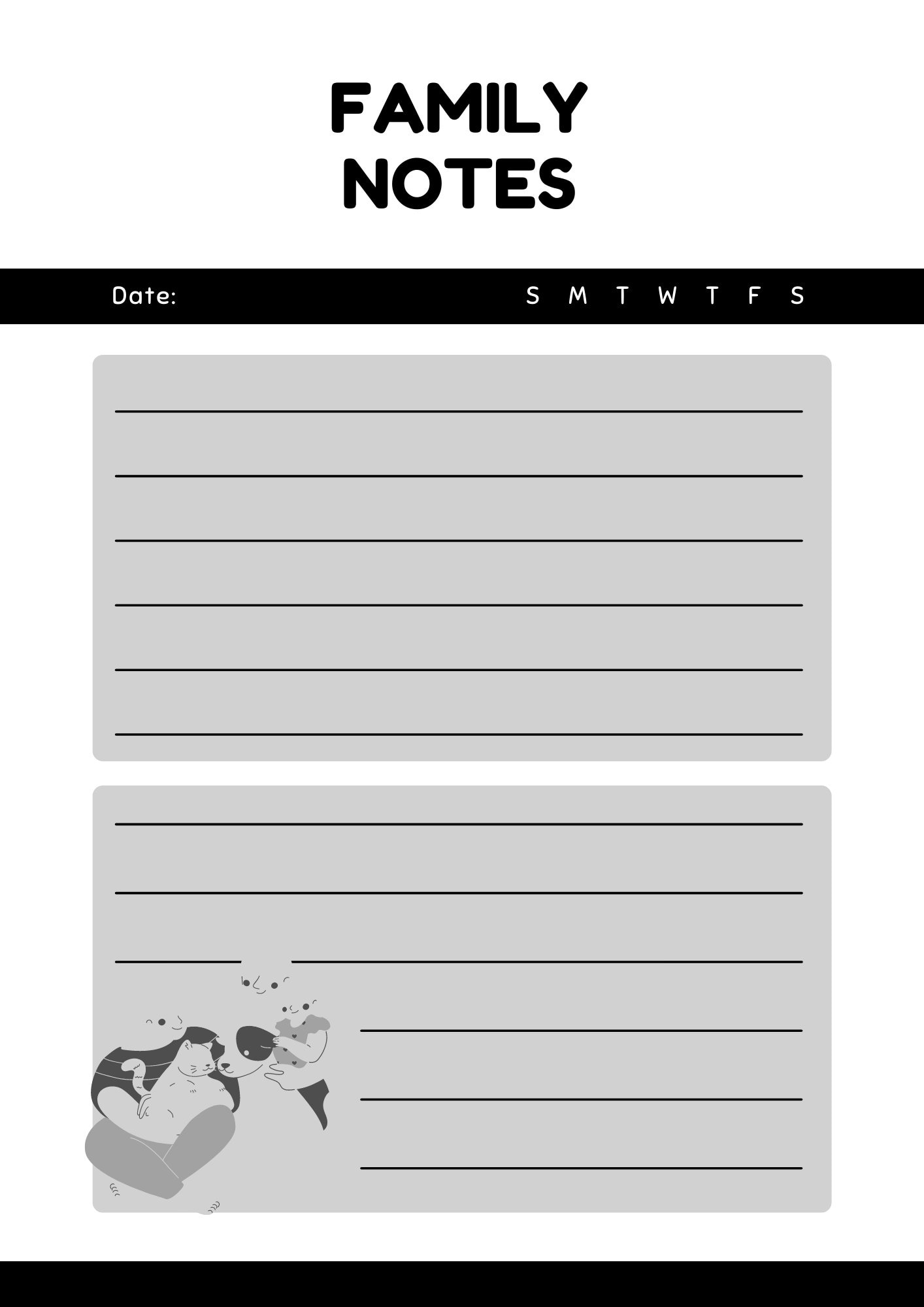 Family Planner,printable Daily Family Planner,weekly Family Planner ...