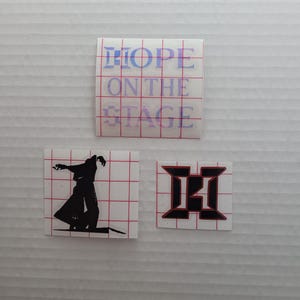 Jhope "hope on the Stage" Stickers/army Bomb Decals - Etsy