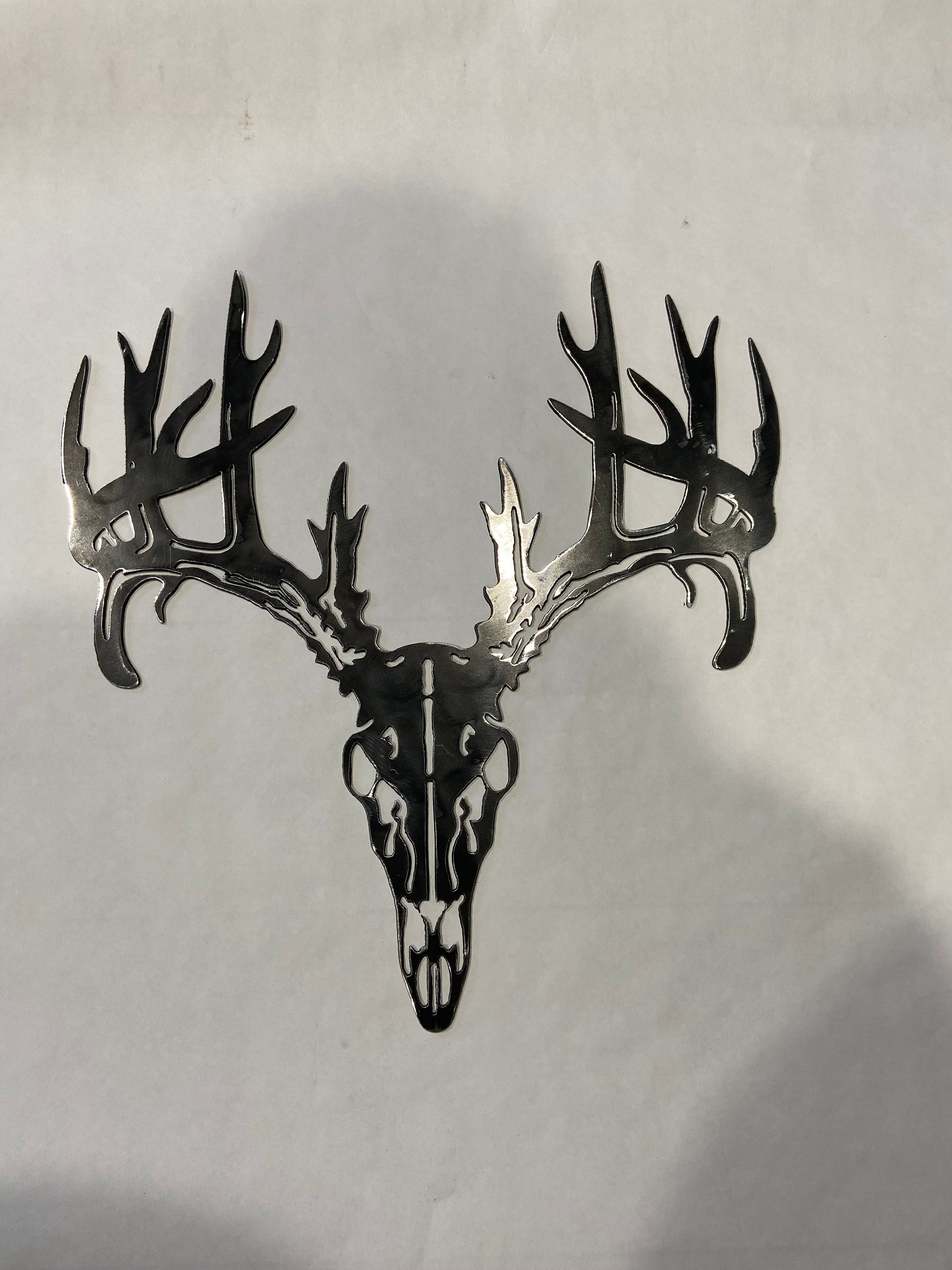 Skull Buck Rack Antlered Deer - Etsy