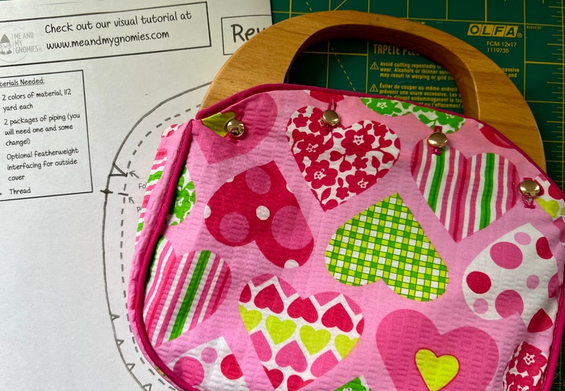 Reversible Bermuda Bag Cover Sewing Pattern PDF Digital Download - Etsy
