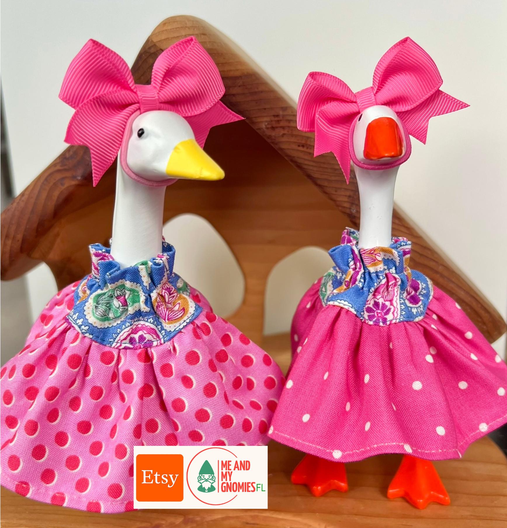 Desk Goose Dress B Sewing Pattern PDF | 7 Inch Goose Outfit | Mini ...