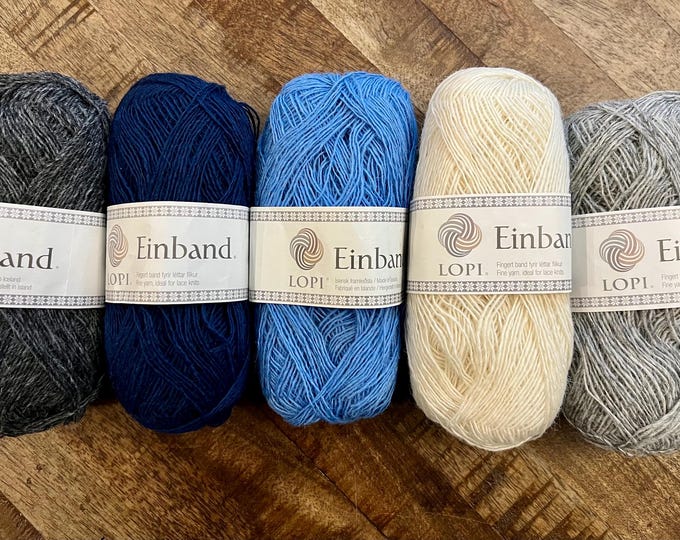 5 Skeins of Einband Lopi Wool | Icelandic Wool Yarn - Etsy