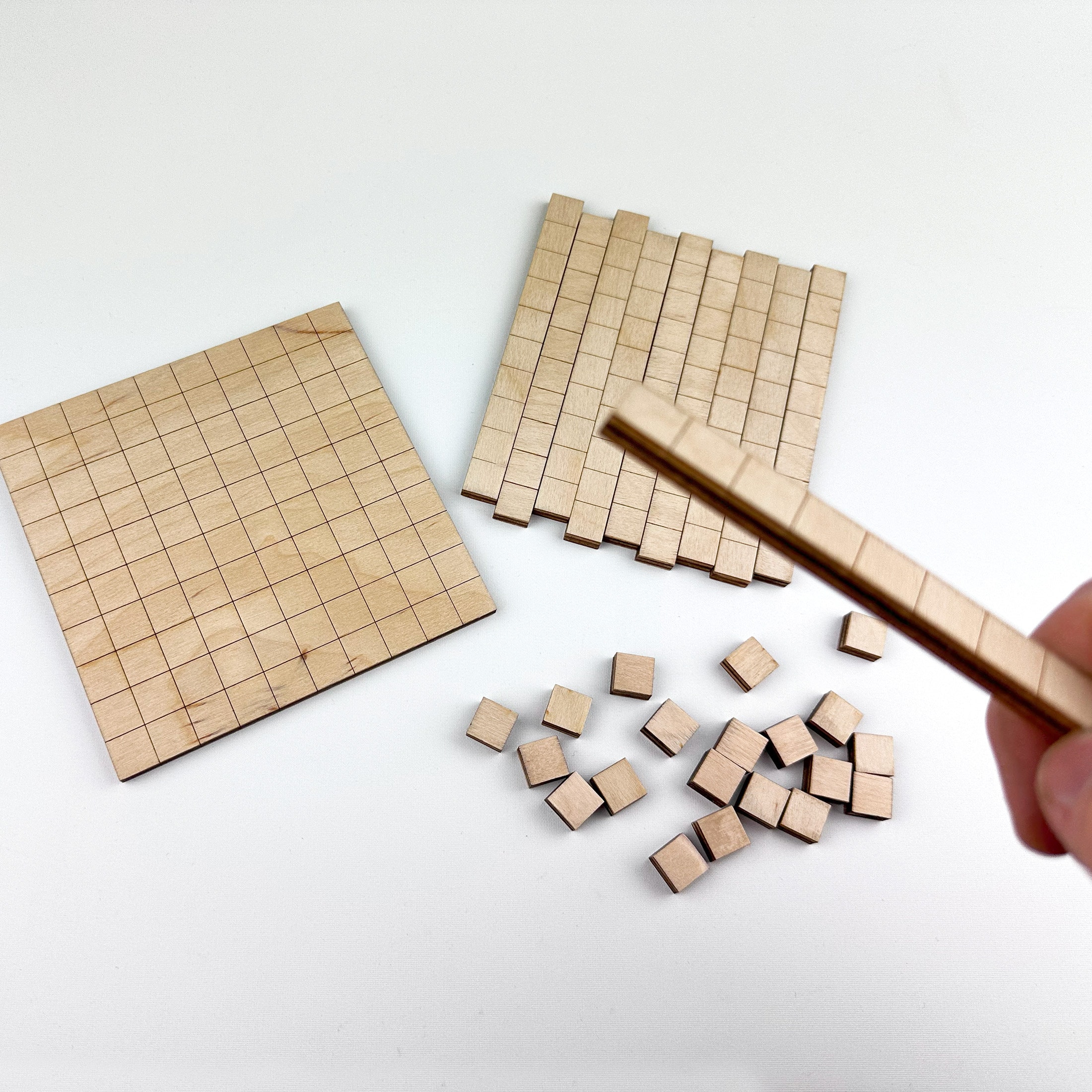 Montessori Base Ten Math Board Math Manipulatives Learning - Etsy