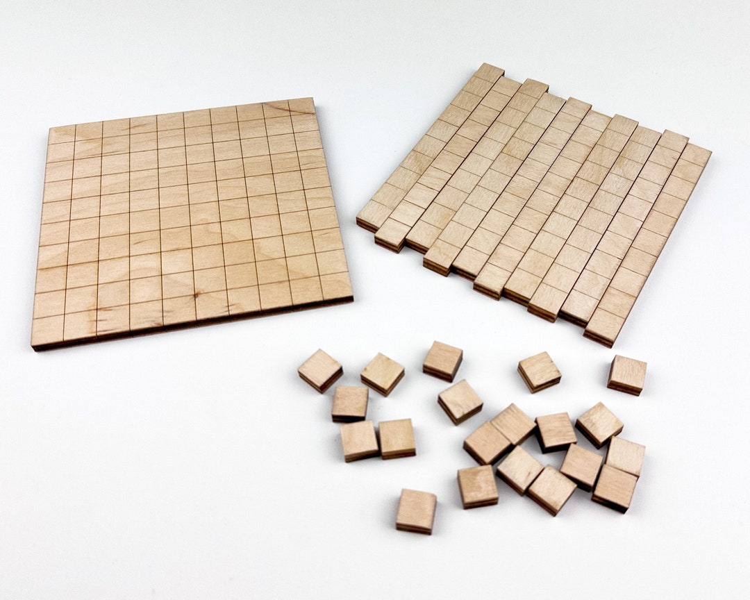 Montessori Base Ten Math Board, Math Manipulatives, Learning Number of ...