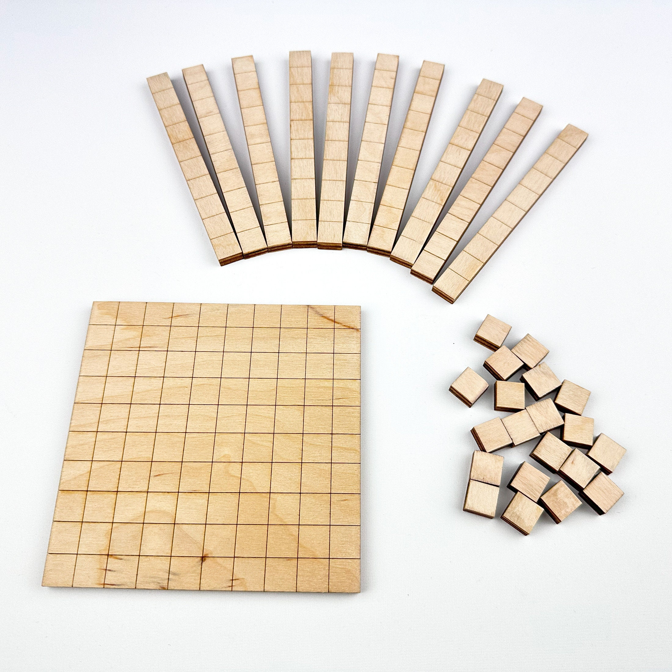 Montessori Base Ten Math Board Math Manipulatives Learning - Etsy
