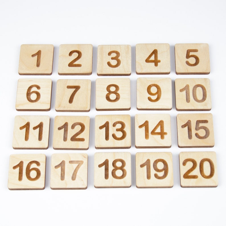 Wooden Maths Board With Numbers and Symbols Addition and - Etsy