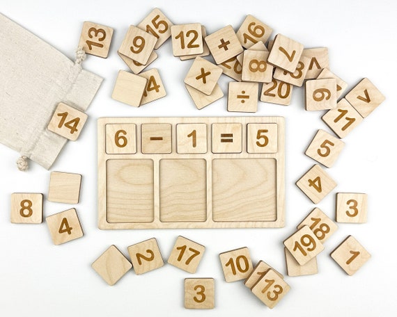 Math Games For Kids 5-7 - Addition & Subtraction Puzzles With Self ...