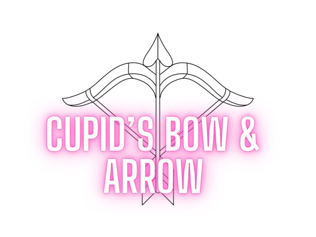 Cupid’s Bow and Arrow Stained Glass Pattern Digital Download - Etsy