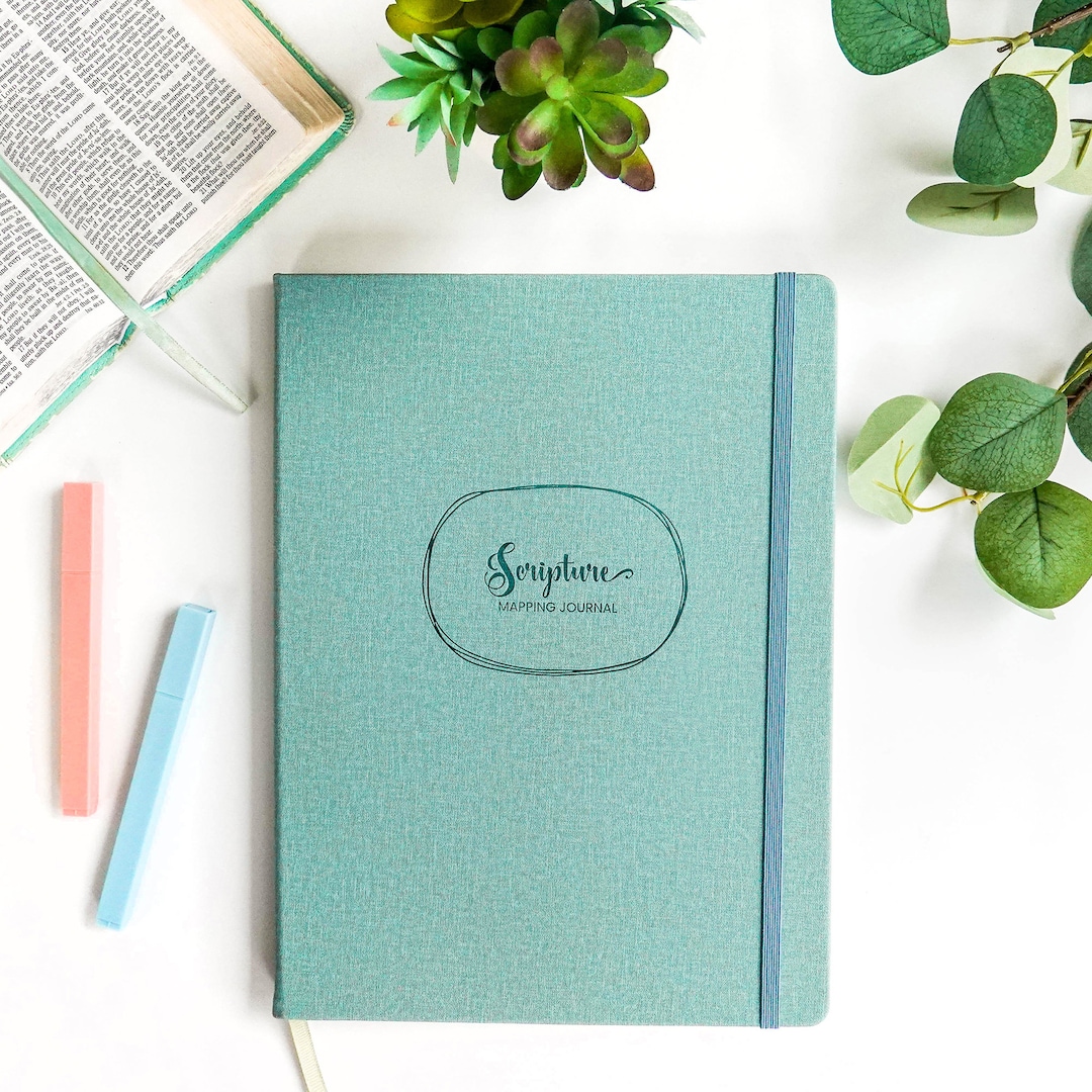 Scripture Mapping Journal | Bible Verse Mapping | Christian Journal for ...