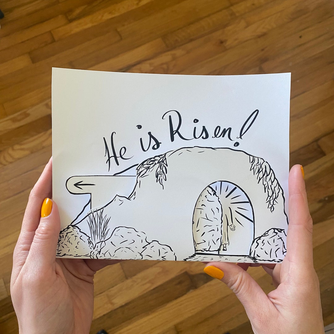Printable Easter Craft - PDF ONLY - Etsy