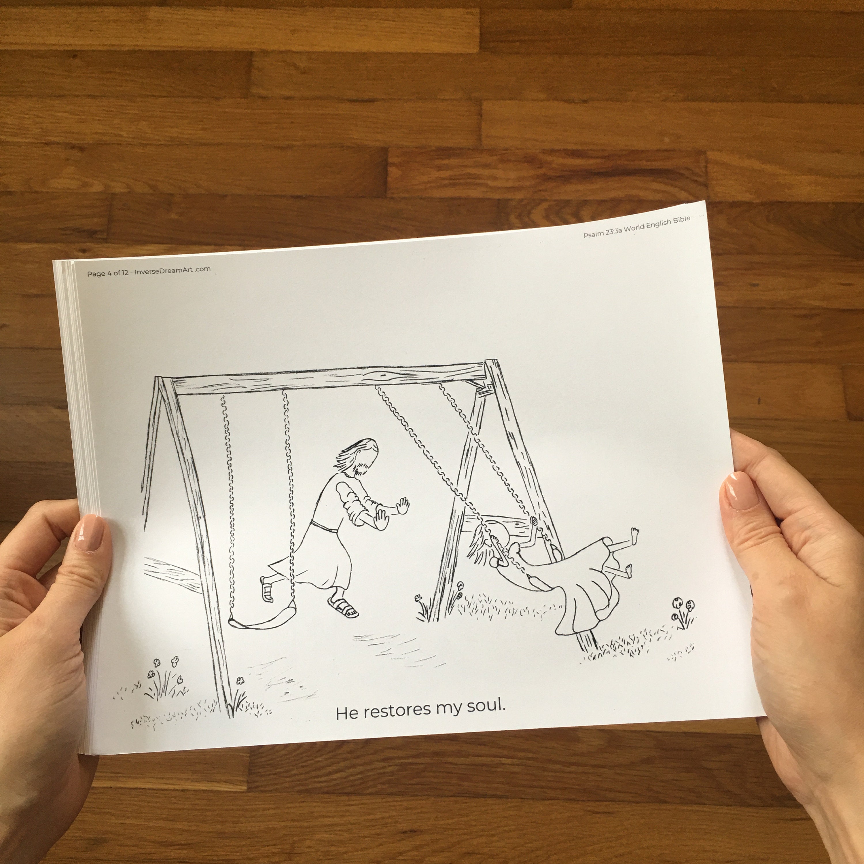 Psalm 23 Coloring Pages - 12 Pages - Printable Digital Download - Etsy