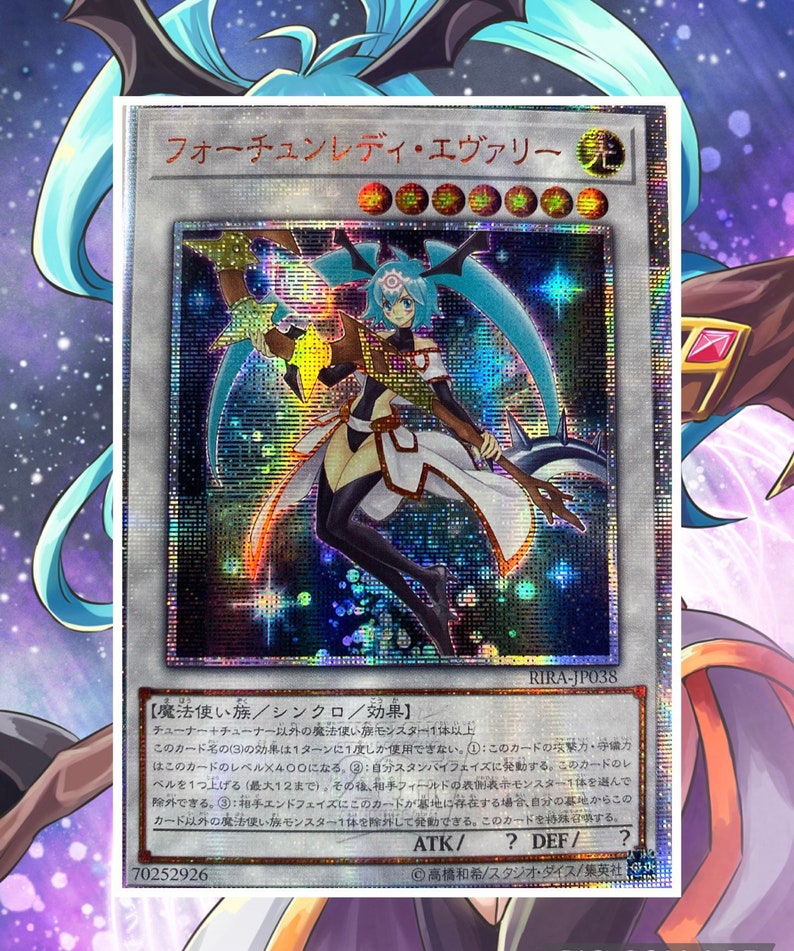Yu-gi-oh Fortune Lady Every 20th Secret Starlight Rare - Etsy