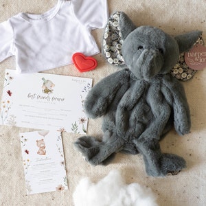 Elephant DIY Plush Kit | Build-your-own Plush | Kids Craft Kit ...
