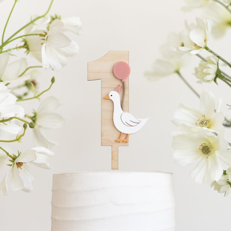 One Silly Goose Cake Decor - Etsy