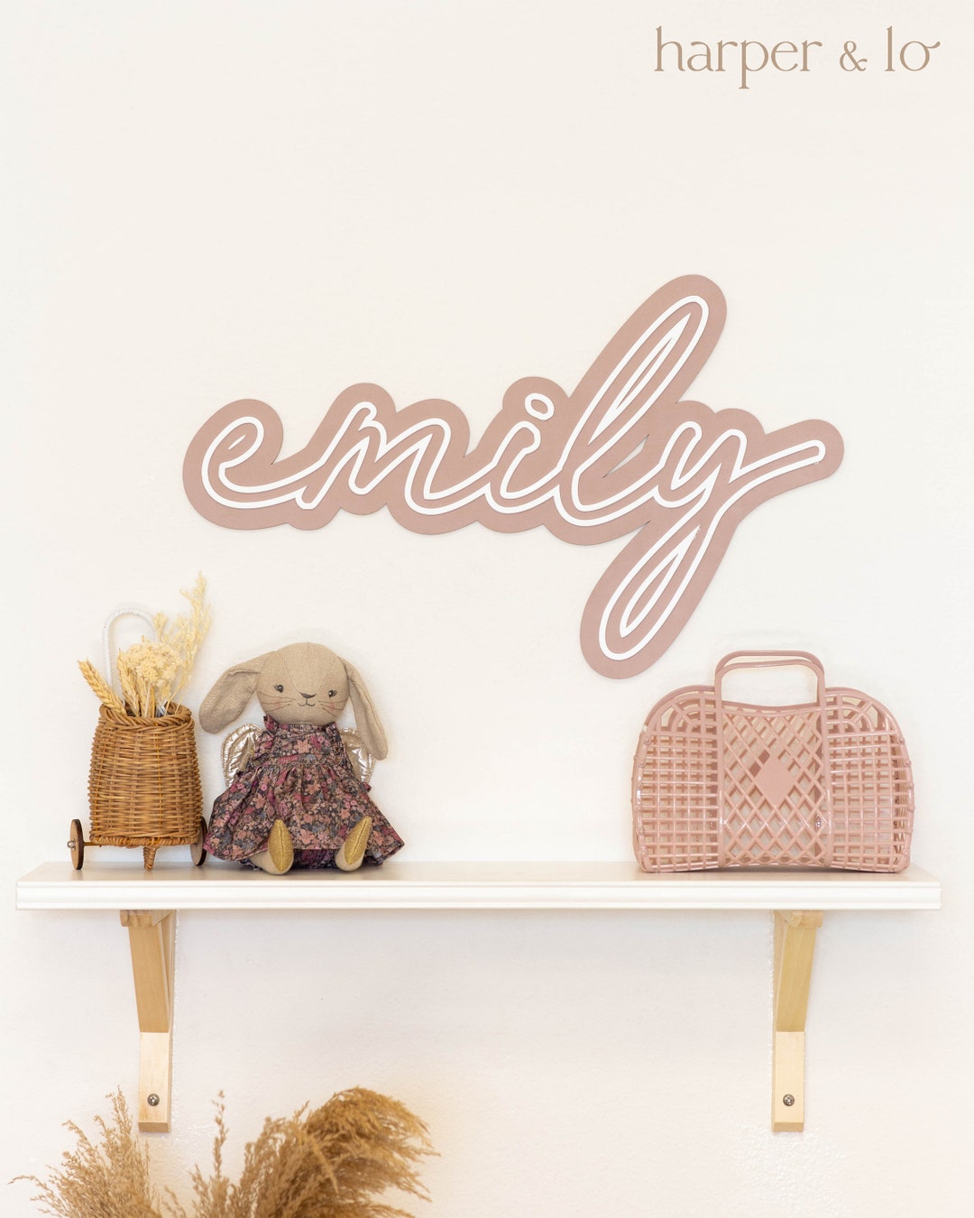 Custom Name Sign | Wooden Cut Out Name Sign, Nursery Decor, Baby Name ...