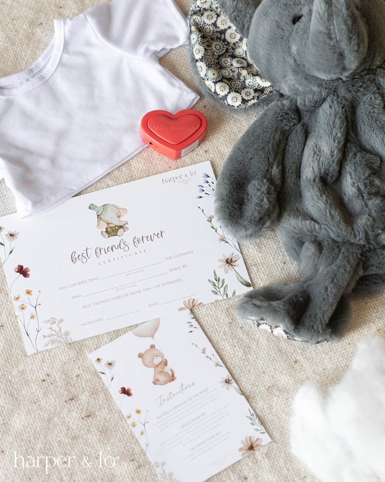 Elephant DIY Plush Kit | Build-your-own Plush | Kids Craft Kit ...
