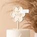 Daisy Cake Topper Flower Custom Name Acrylic, Personalized, Retro ...