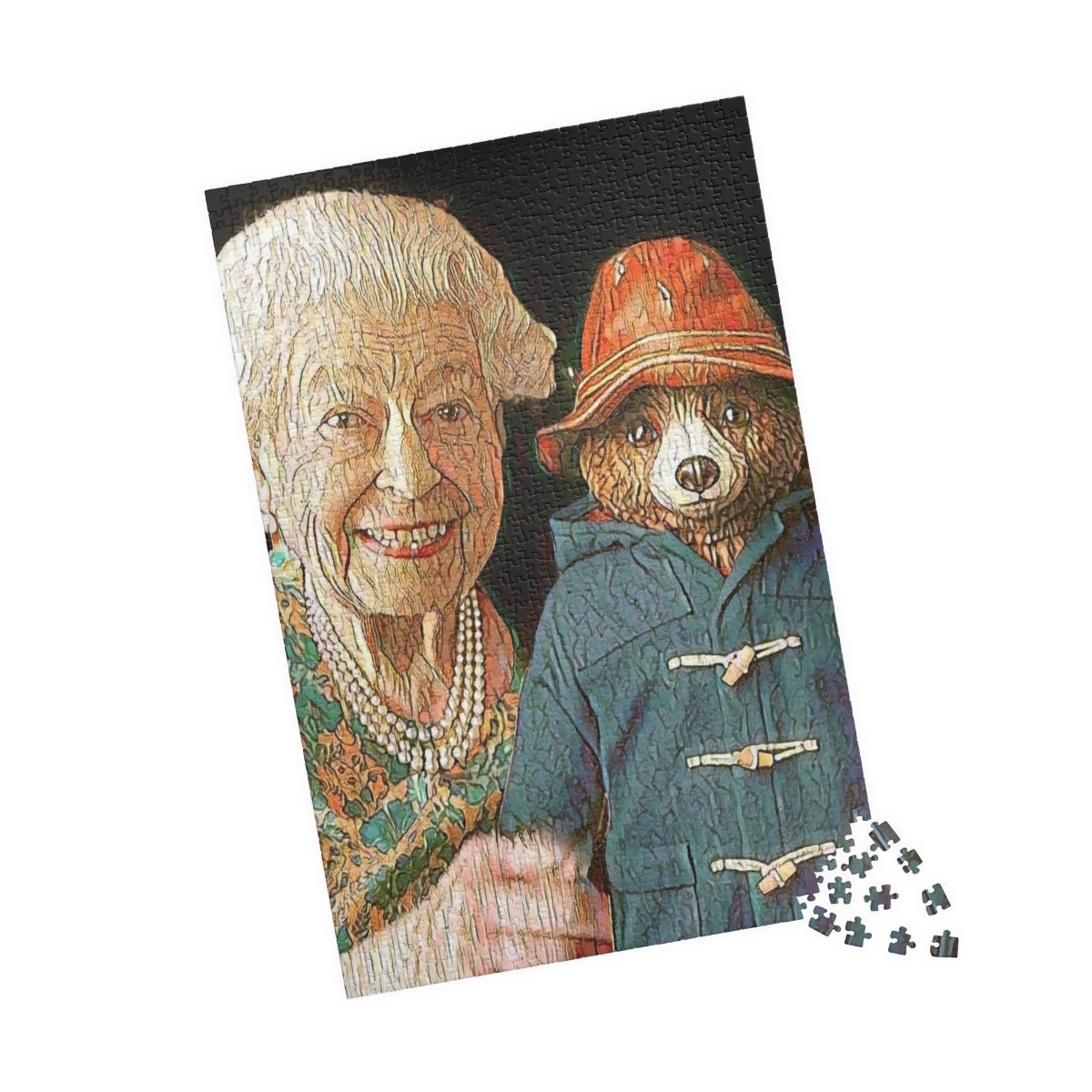 Paddington Bear and Queen Elizabeth Puzzle 110 252 500 - Etsy UK