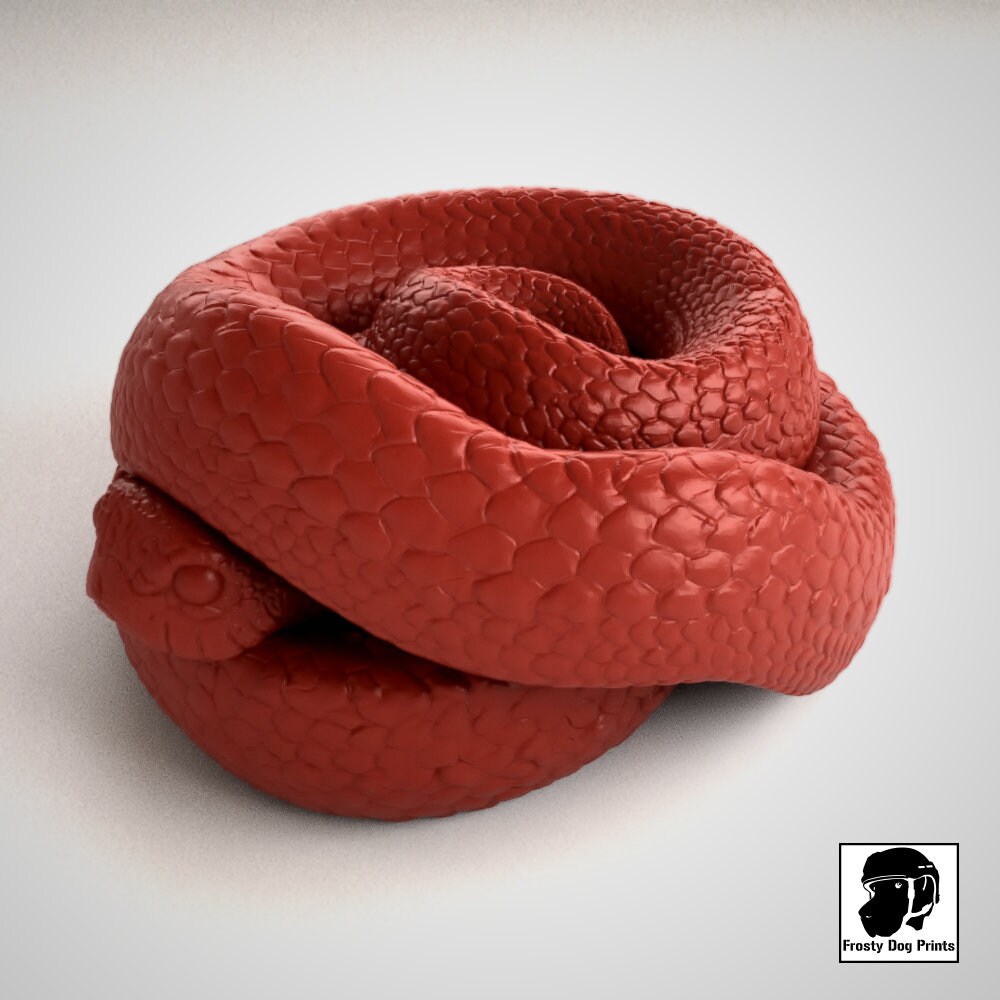 Friendly Snake 3D Printing STL File - Etsy
