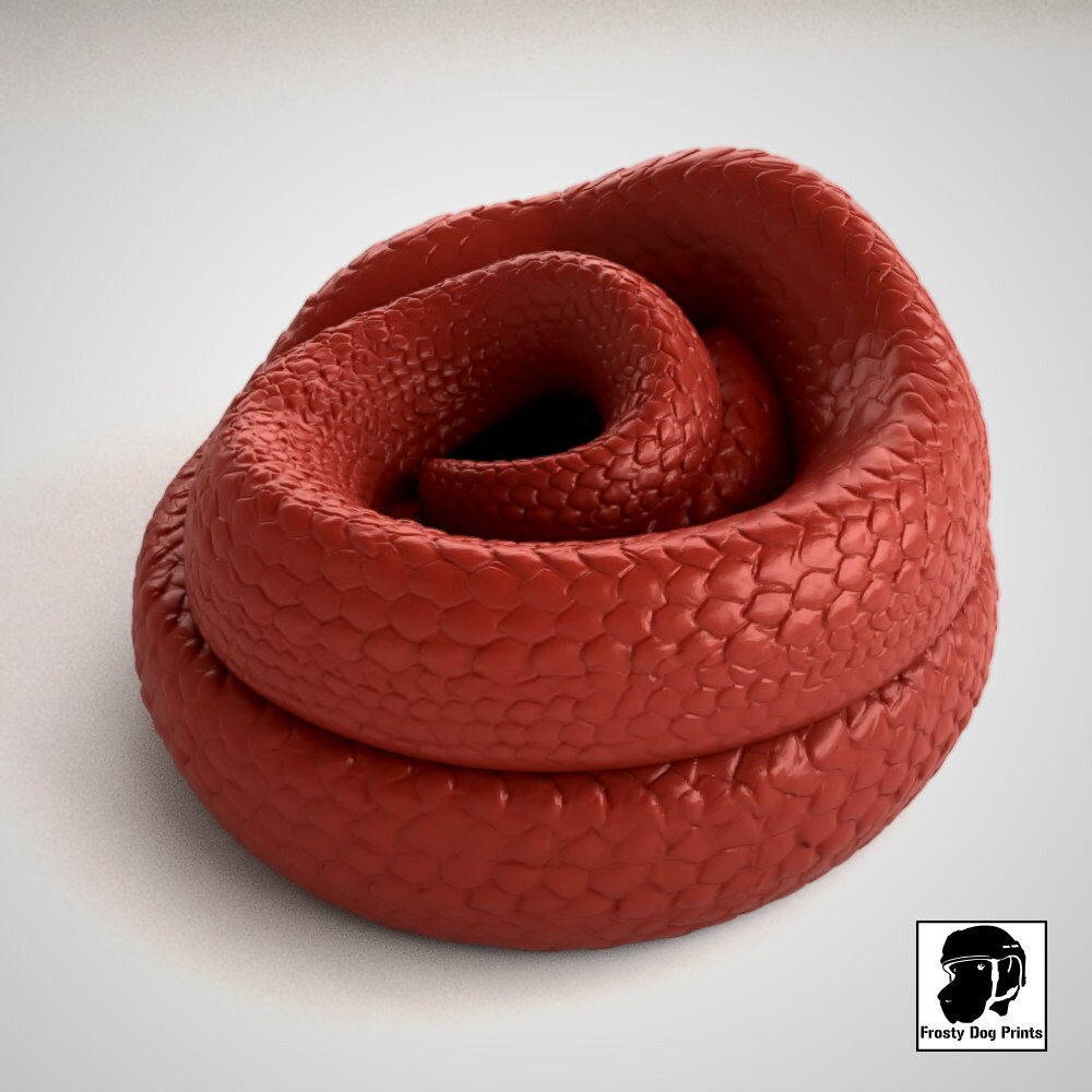 Friendly Snake 3D Printing STL File - Etsy