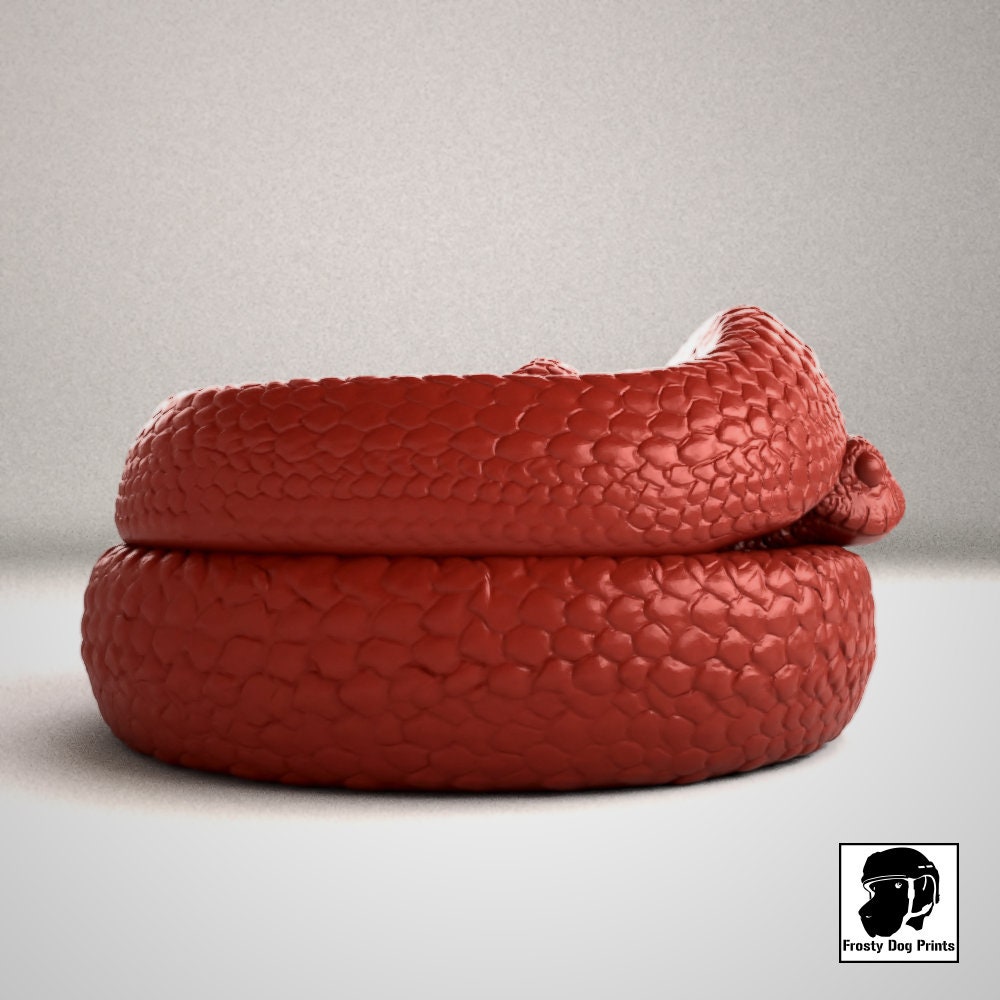 Friendly Snake 3D Printing STL File - Etsy