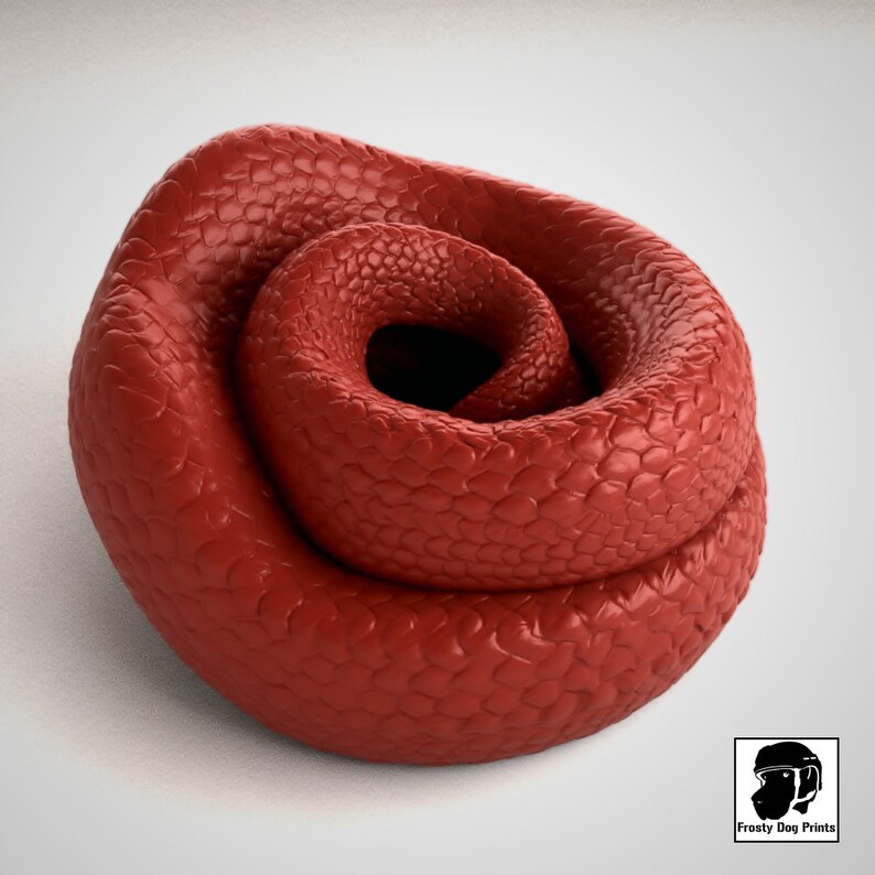 Friendly Snake 3D Printing STL File - Etsy
