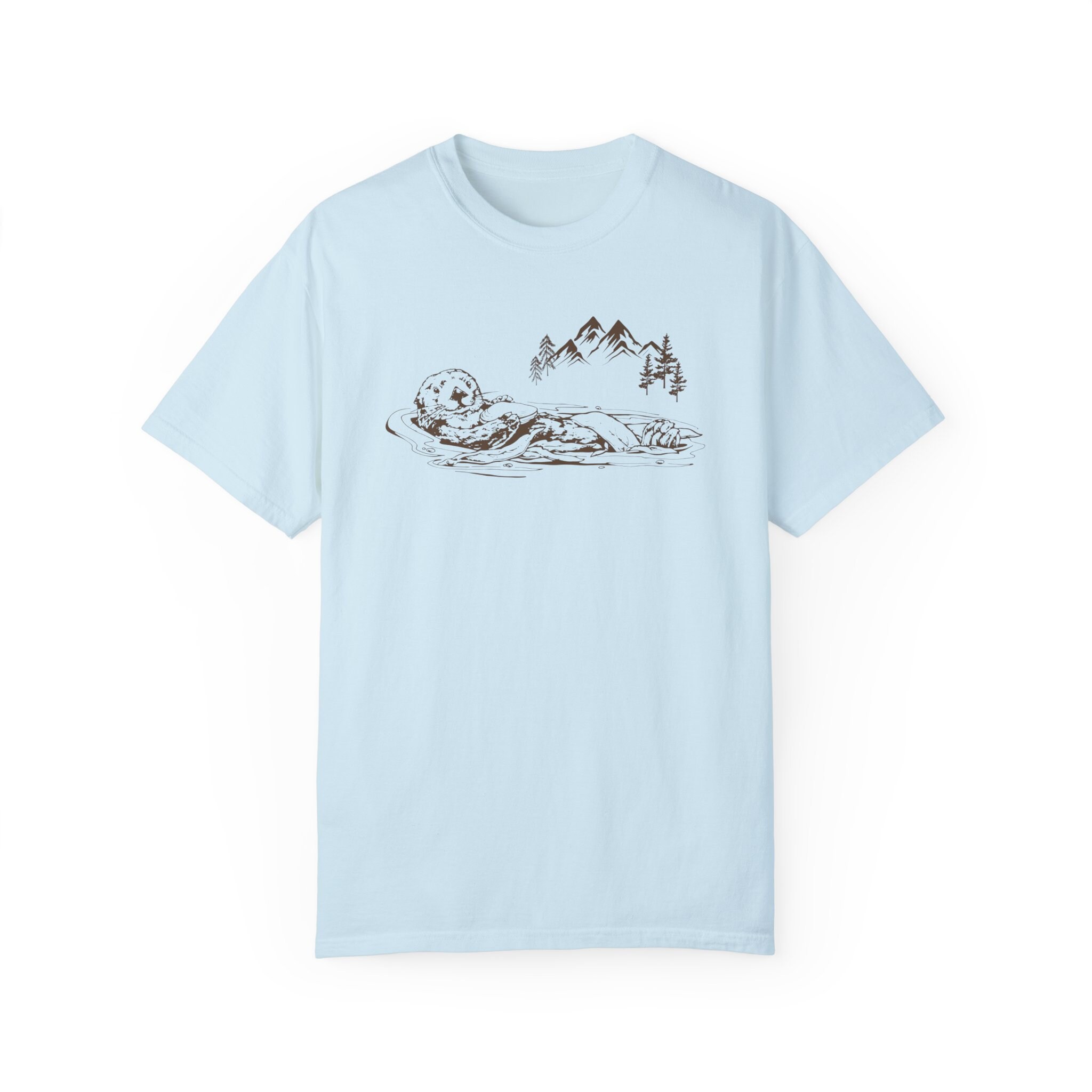 Otter Tshirt COMFORT COLORS® Tee Shirt Nature Aesthetic Clothes Nature ...