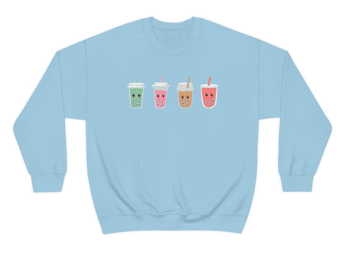 Milk Tea Sweatshirt Bubble Tea Sweatshirt Boba Tea - Etsy