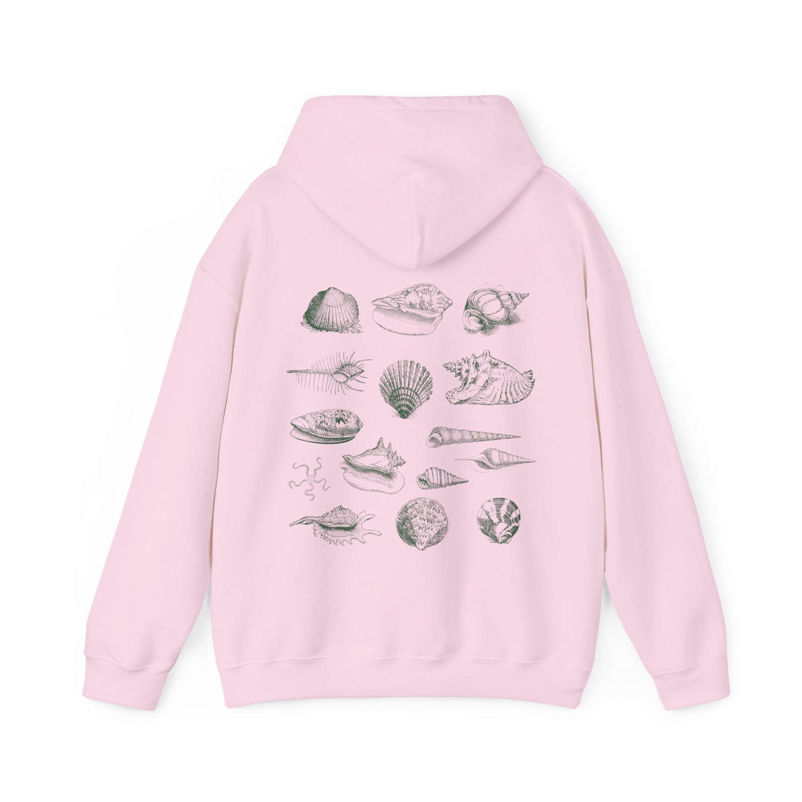 Seashell Hoodie Coconut Girl Clothes Ocean Inspired Beach Stuff ...