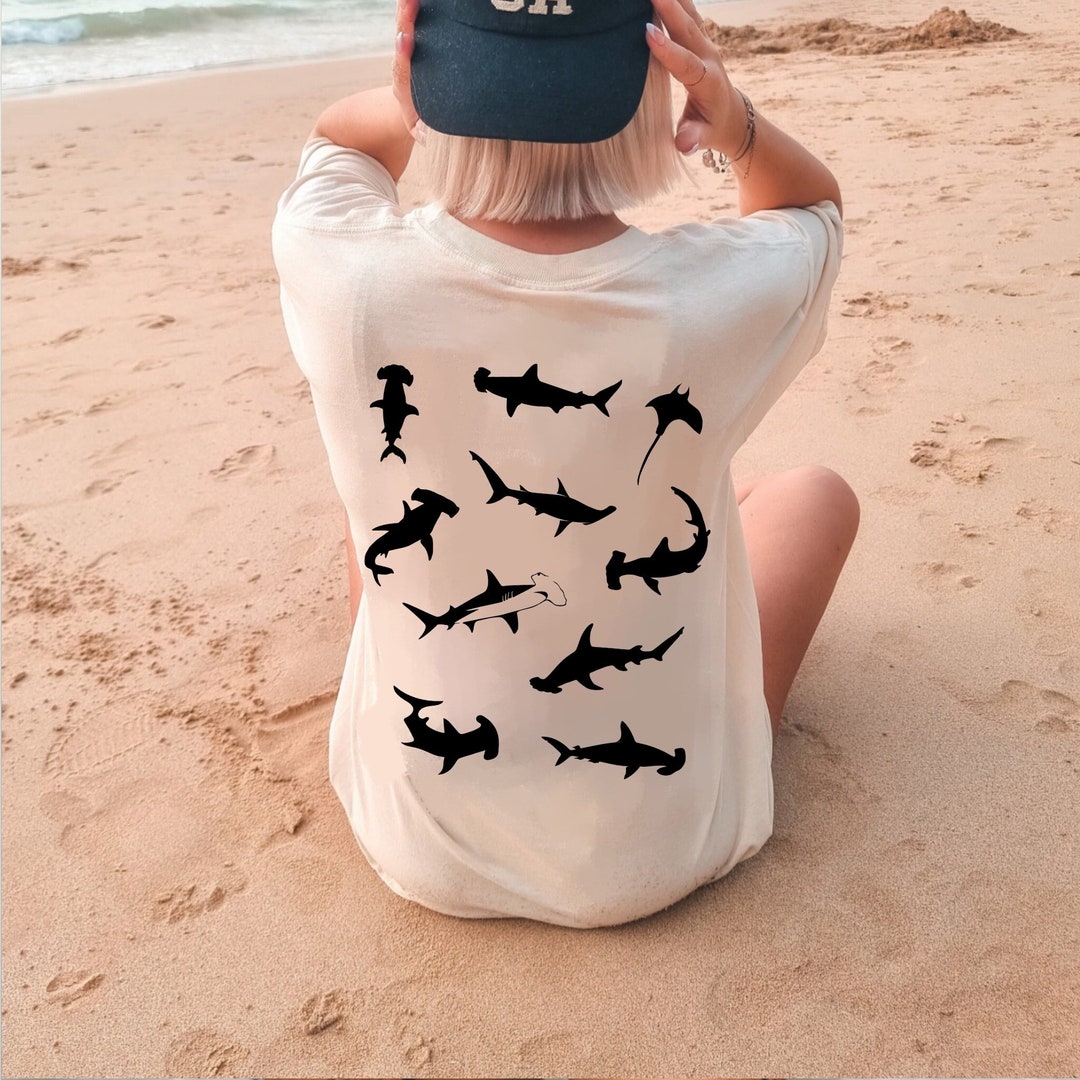 Hammerhead Shark Shirt Marine Life Shirt Ocean Animal Shirt Mens ...