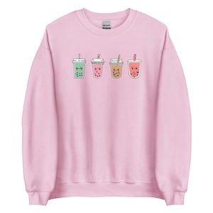 Milk Tea Sweatshirt | Bubble Tea Sweatshirt | Boba Tea Sweatshirt ...