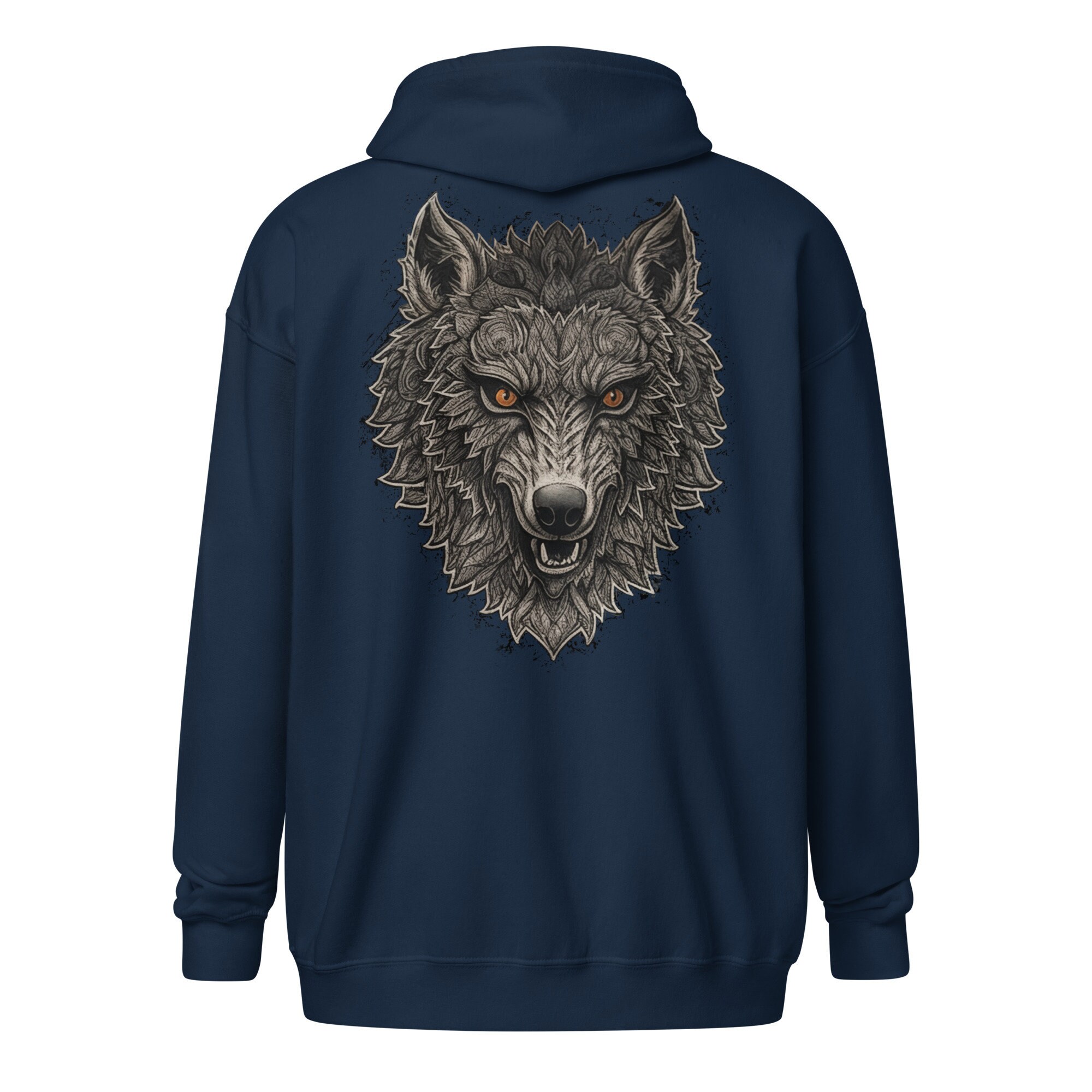 Wolf Jacket Wolf Hoodie Werewolf Jacket Horror Clothing Witchy Wolf