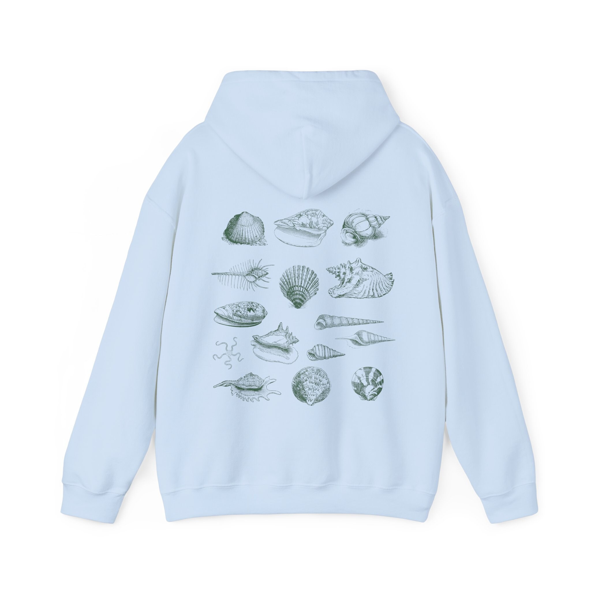 Seashell Hoodie Coconut Girl Clothes Ocean Inspired Beach Stuff ...