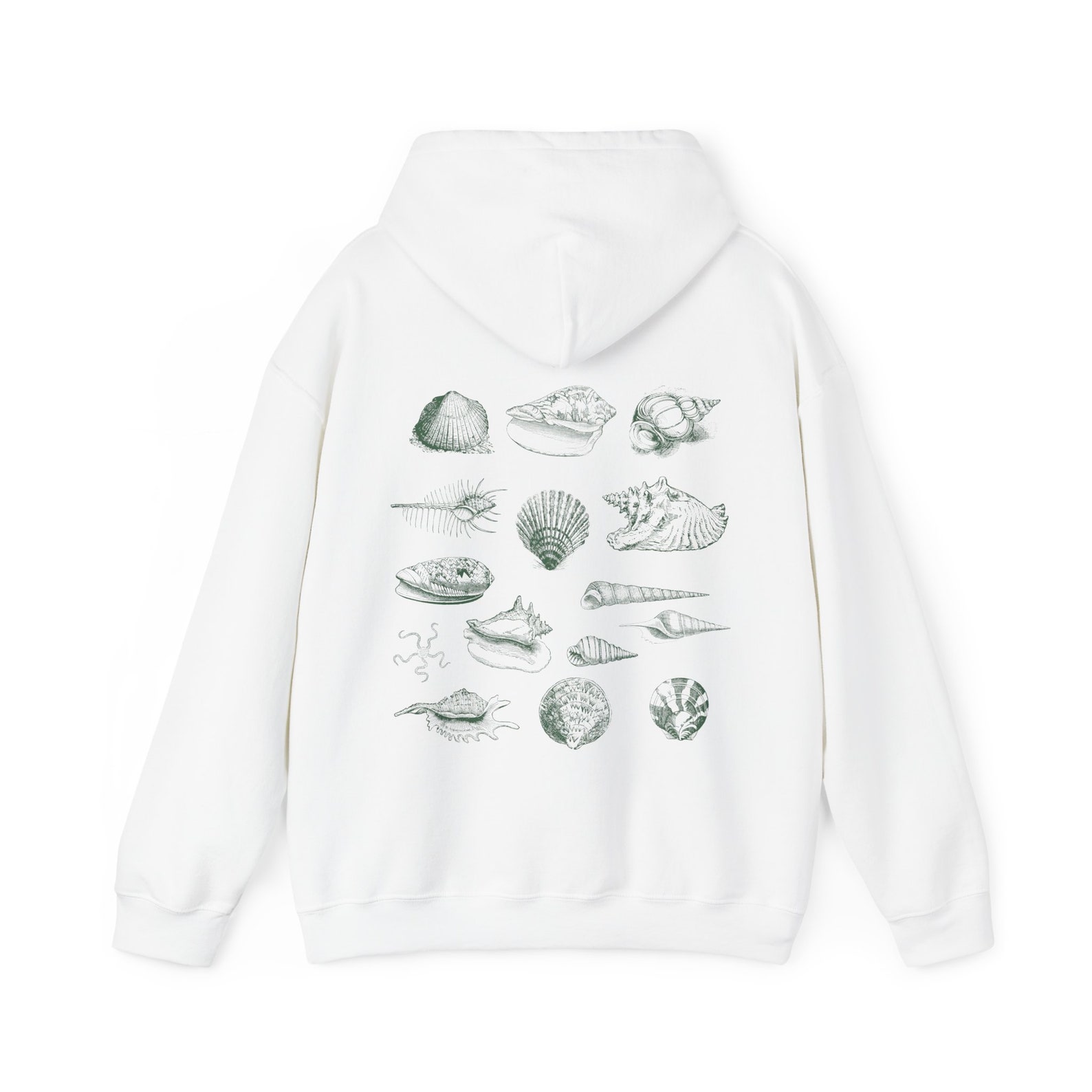 Seashell Hoodie Coconut Girl Clothes Ocean Inspired Beach Stuff ...