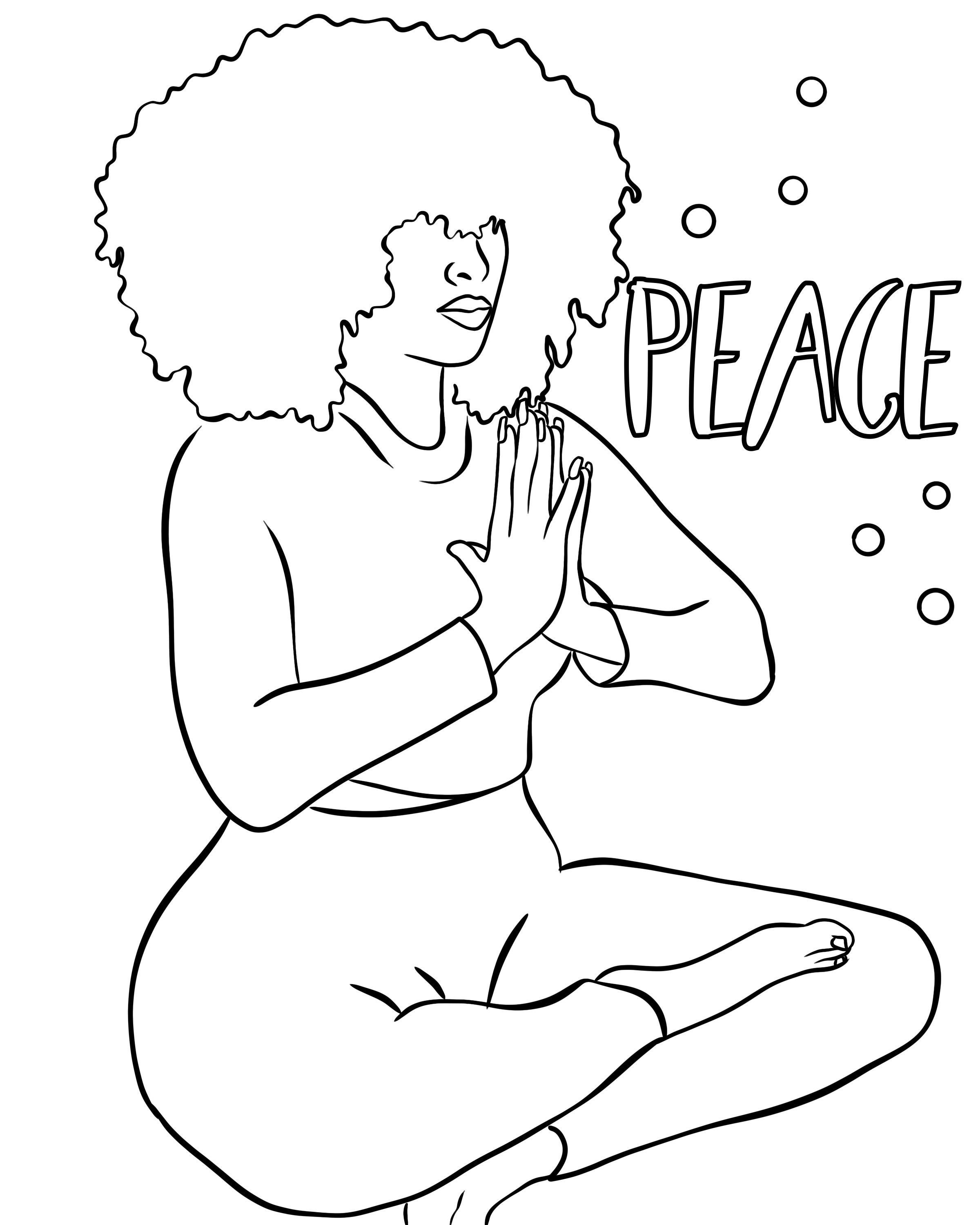 Peace/ Paint Party/ Sip and Paint/ Pre-drawn Canvas/ Art Party - Etsy